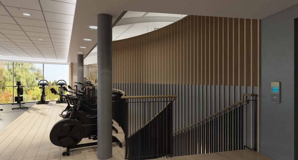 The Lensbury Club Hotel Gym Design & Architecture | zynk Design