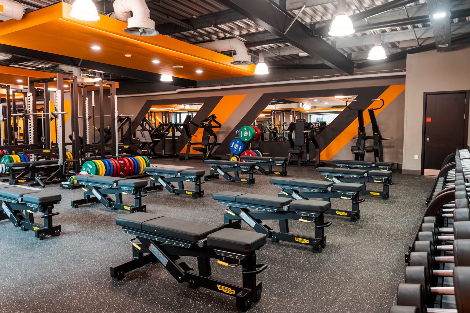 zynk design flagship student gym at The University of Leeds - zynk Design
