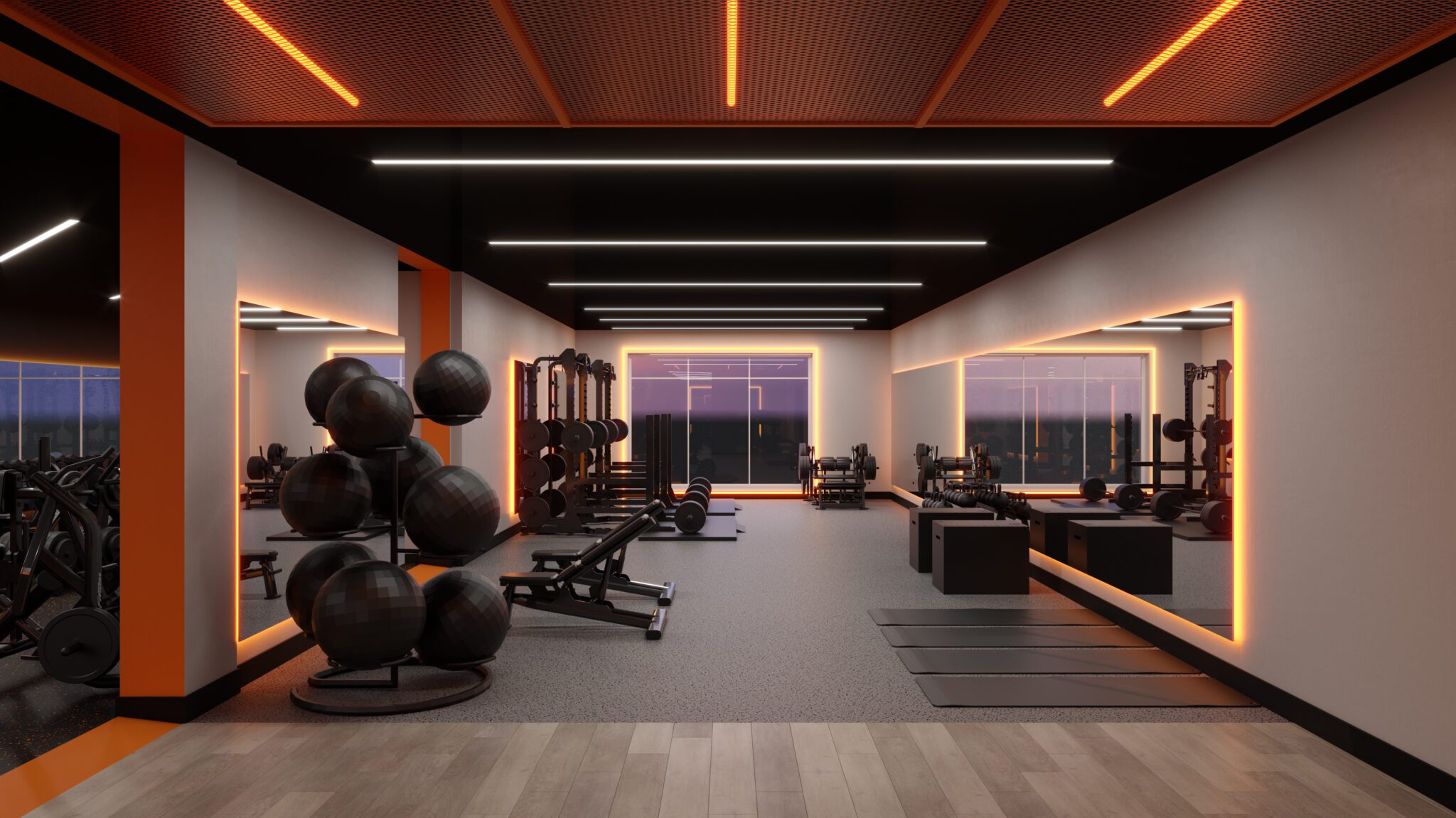 Gym Design & Interior Architecture for the Wellness Industry