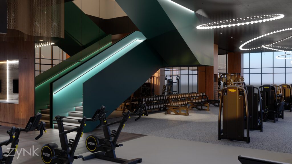 Residential Gym Design for SMDC | zynk Design