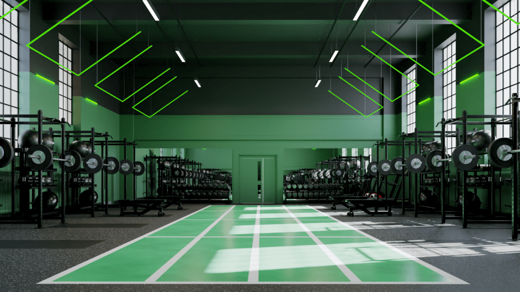 Strength and Conditioning Gym Design for UoL | zynk Design