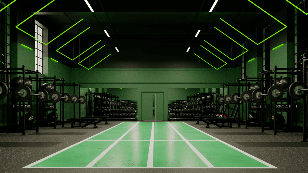 Strength and Conditioning Gym Design for UoL | zynk Design